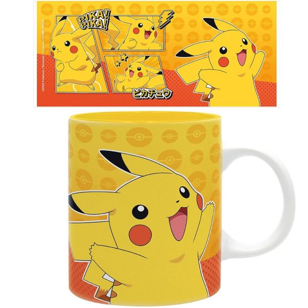 Pokemon Comic Strip Pikachu Mugg, Nintendo Merch