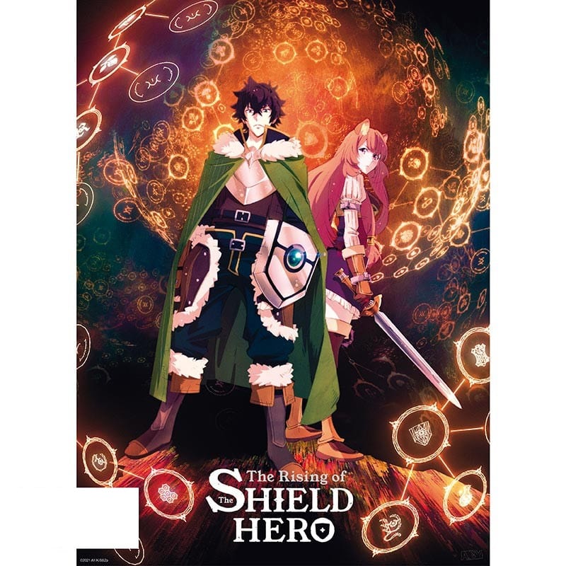 Shield Hero The Group & Duo Set med 2 st Chibi Poster, Posters